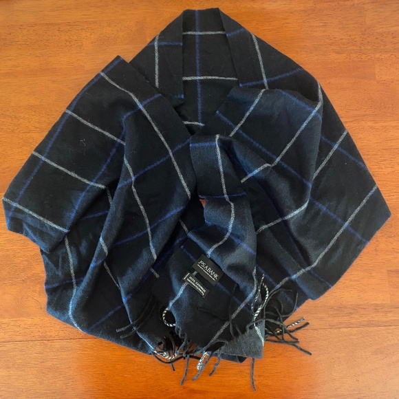 Jos. A. Bank | Accessories | Jos A Bank I Cashmere Windowpane Plaid ...